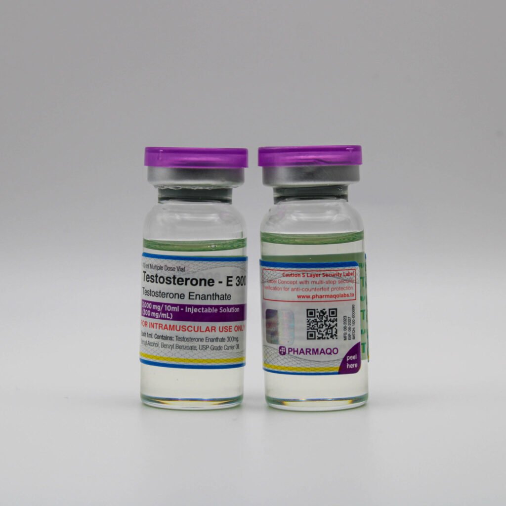 Buy Pharmaqo Labs Testosterone E 300 - Testosterone Enanthate 300mg/ml
